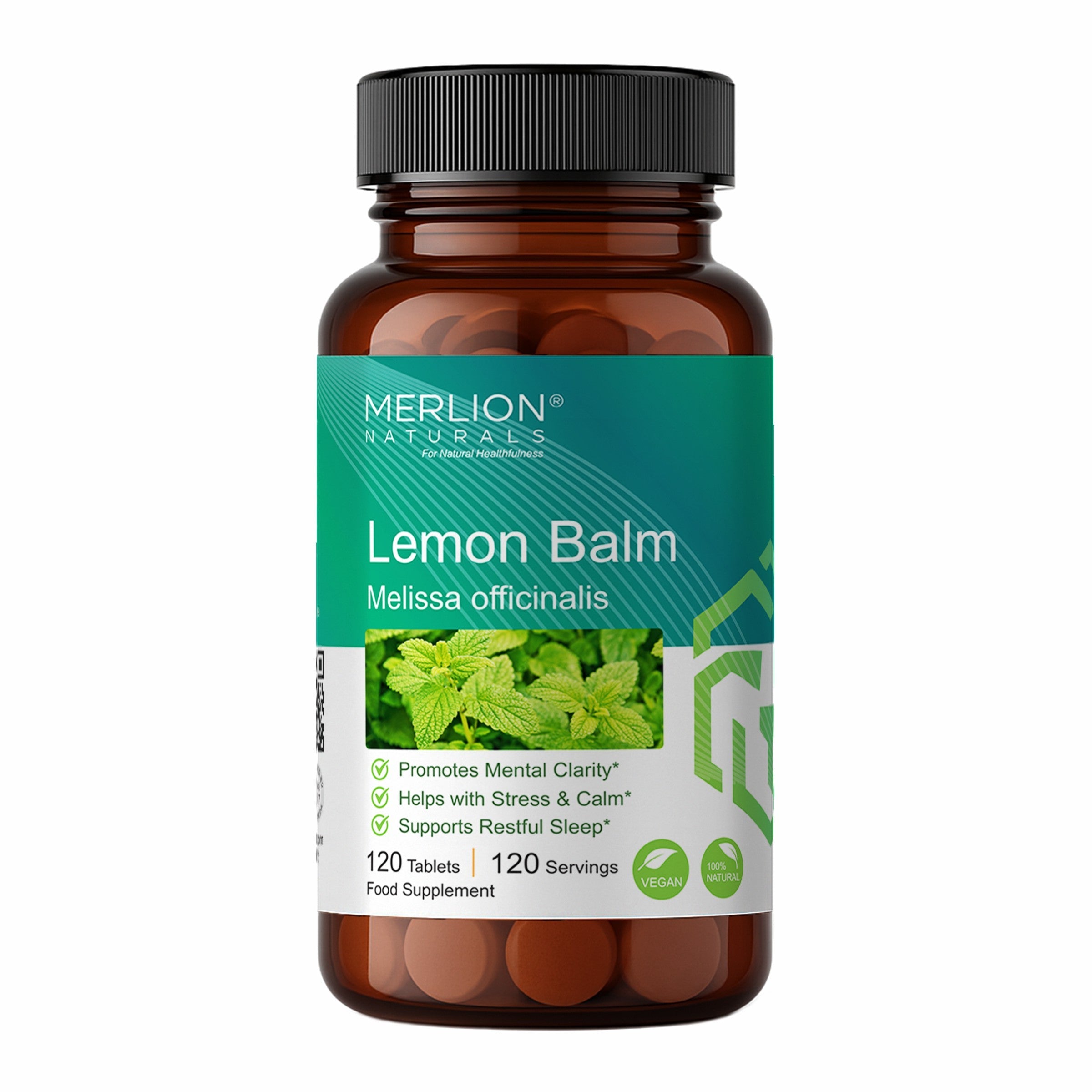 Lemon Balm Tablets | Melissa officinalis | 500mg x 120 Tablets